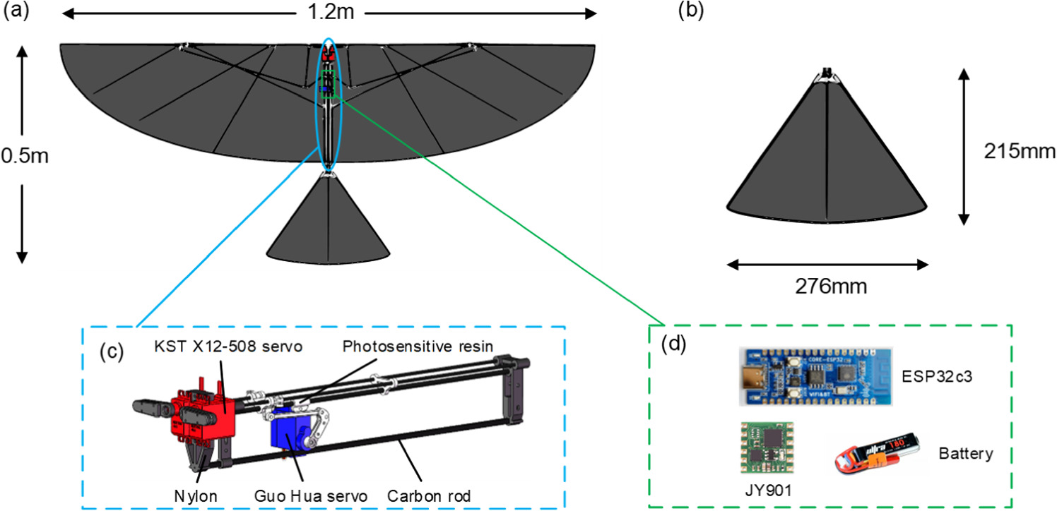 Design of an active wing-folding biomimetic flapping-wing air vehicle ...