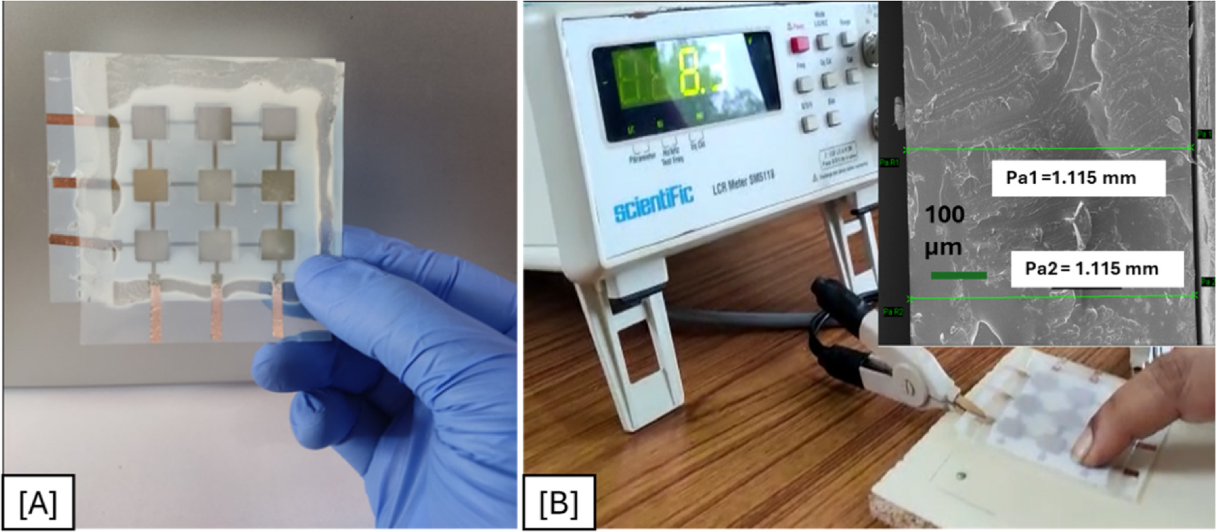 Fabrication of PDMS based flexible capacitive tactile sensor array with ...