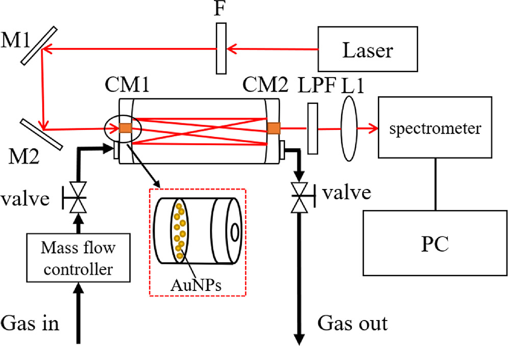Multicomponent gas Raman spectroscopy detection based on CERS–SERS ...