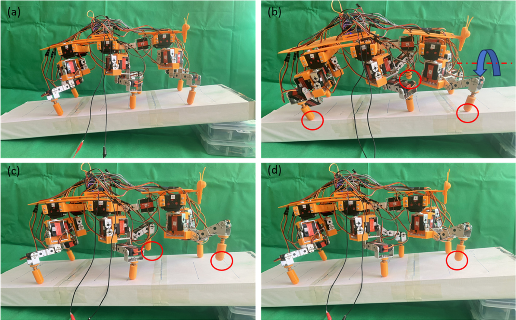 Gait transition and locomotion control of a mantis-like robot based on ...