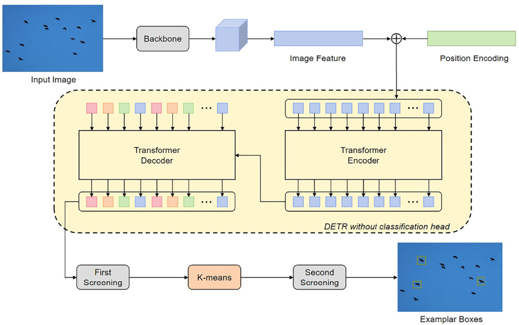 Attention-enhanced density regression attention-aware for class-agnostic few-shot object ...