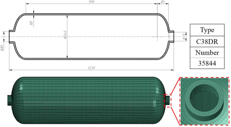 Design and analysis of stiffener in the liner of large volume type IV ...