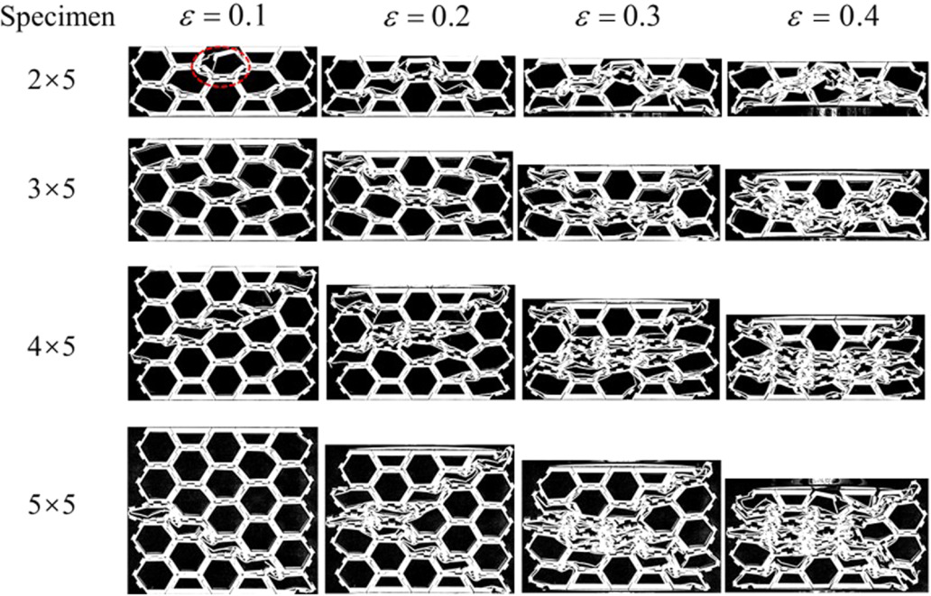 Investigate the compression mechanism of 2D interlocking assembled ...