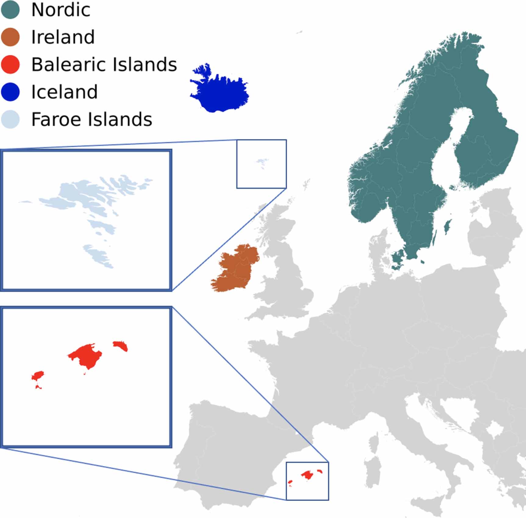 Predicting the power grid frequency of European islands - IOPscience