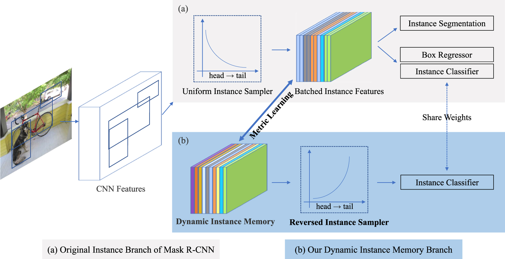 DIM: long-tailed object detection and instance segmentation via dynamic instance memory - IOPscience