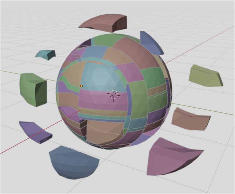 Artificial neural networks exploiting point cloud data for fragmented solid objects ...