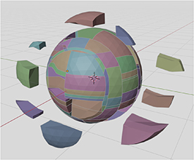 Artificial neural networks exploiting point cloud data for fragmented solid objects ...