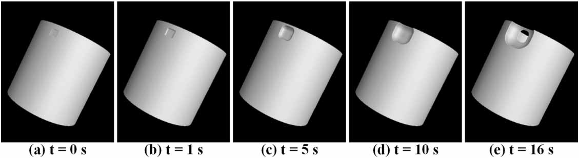 Regression transients modeling of solid rocket motor burning surfaces ...