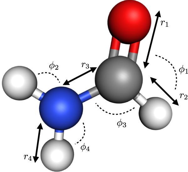 Quantum extreme learning of molecular potential energy surfaces and ...
