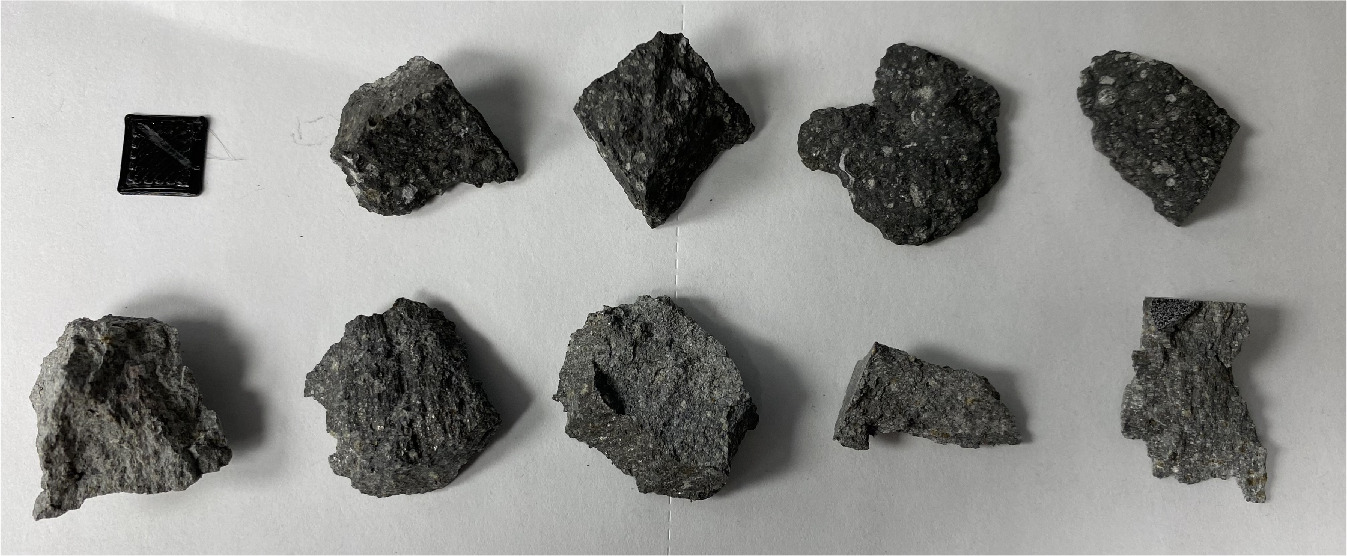 Roughness and Angularity of Fragments from Meteorite Disruption ...