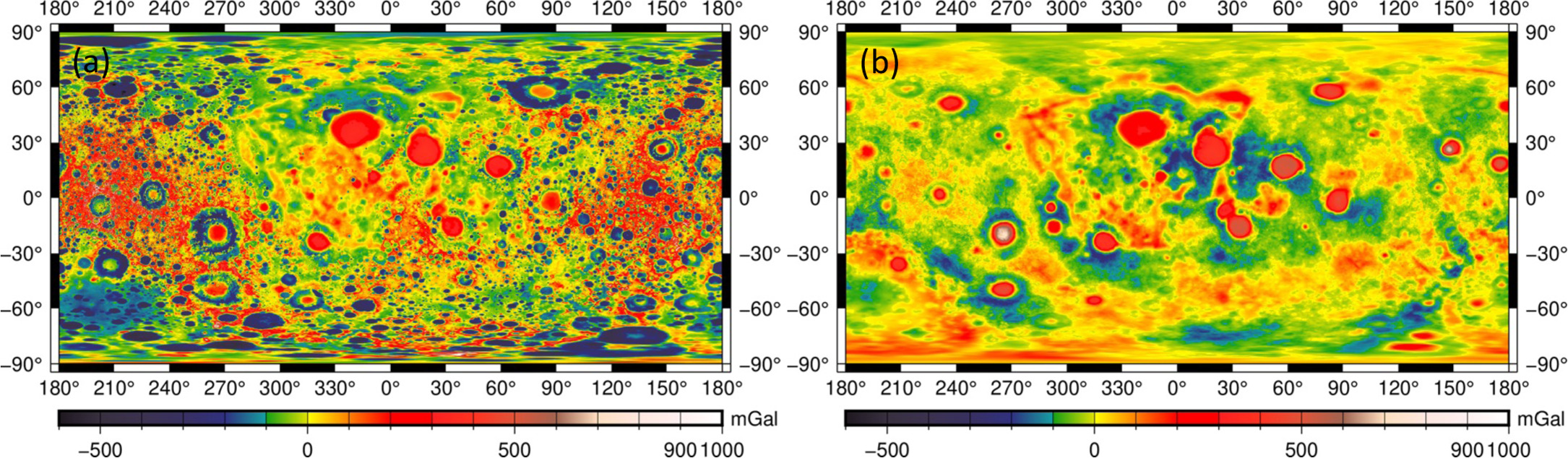 Constraining the Structure under Lunar Impact Basins with Gravity ...