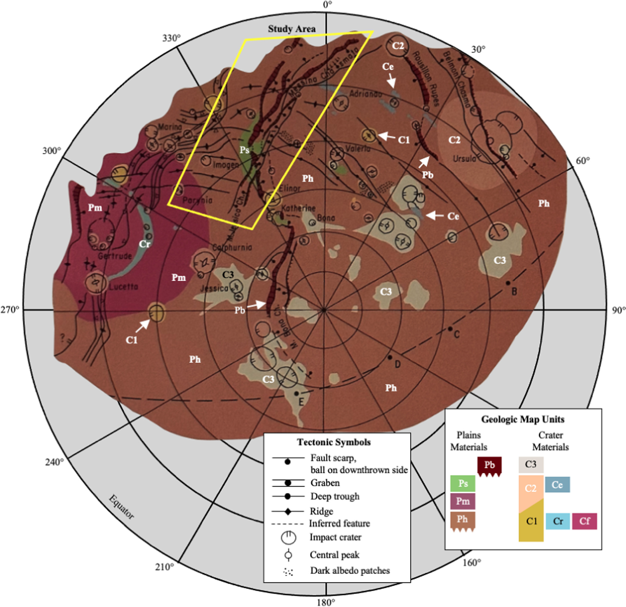 Titania's Heat Fluxes Revealed by Messina Chasmata - IOPscience