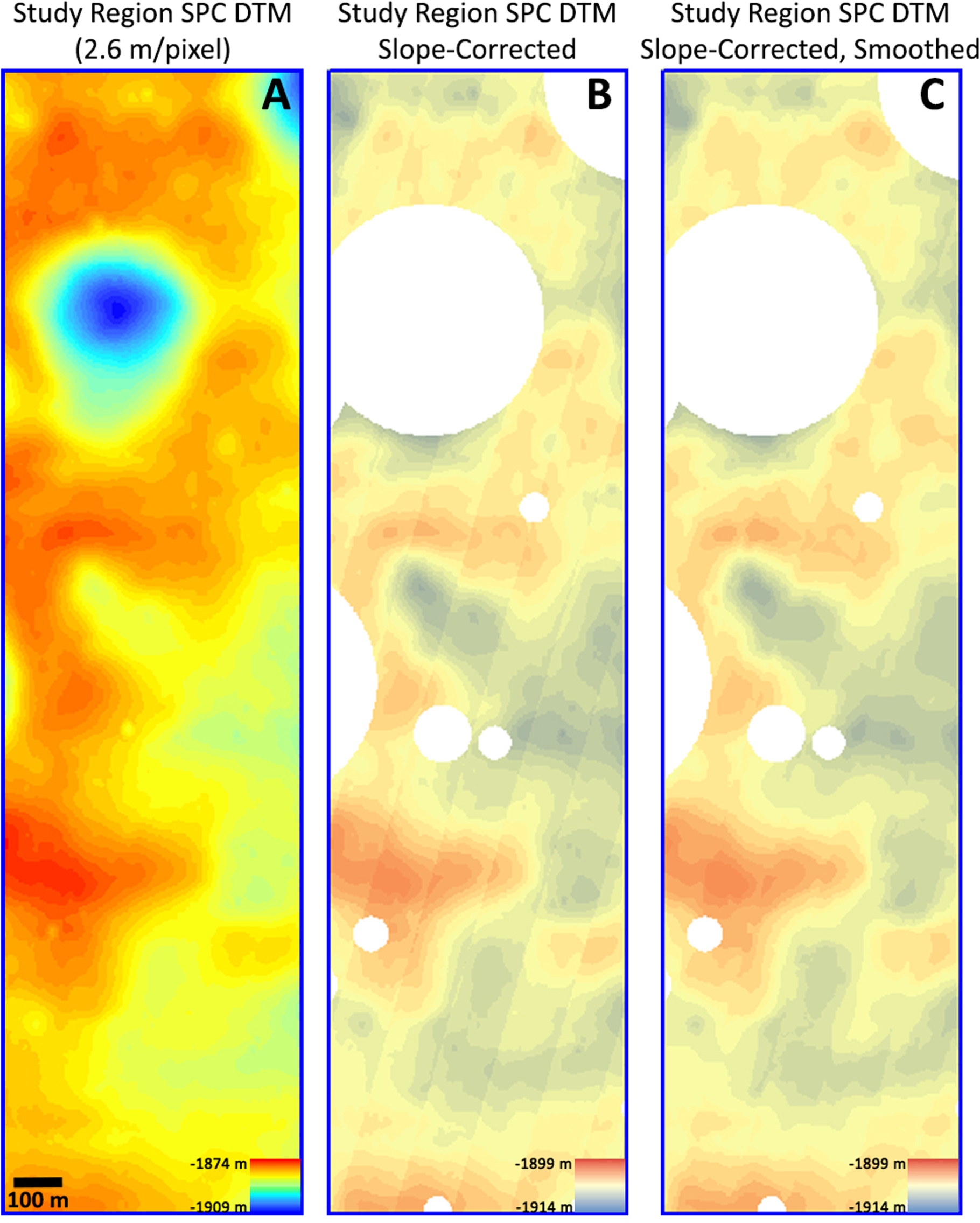 The Search for Topographic Correlations within the Reiner Gamma Swirl ...