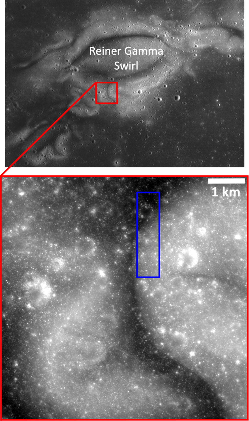 The Search for Topographic Correlations within the Reiner Gamma Swirl ...