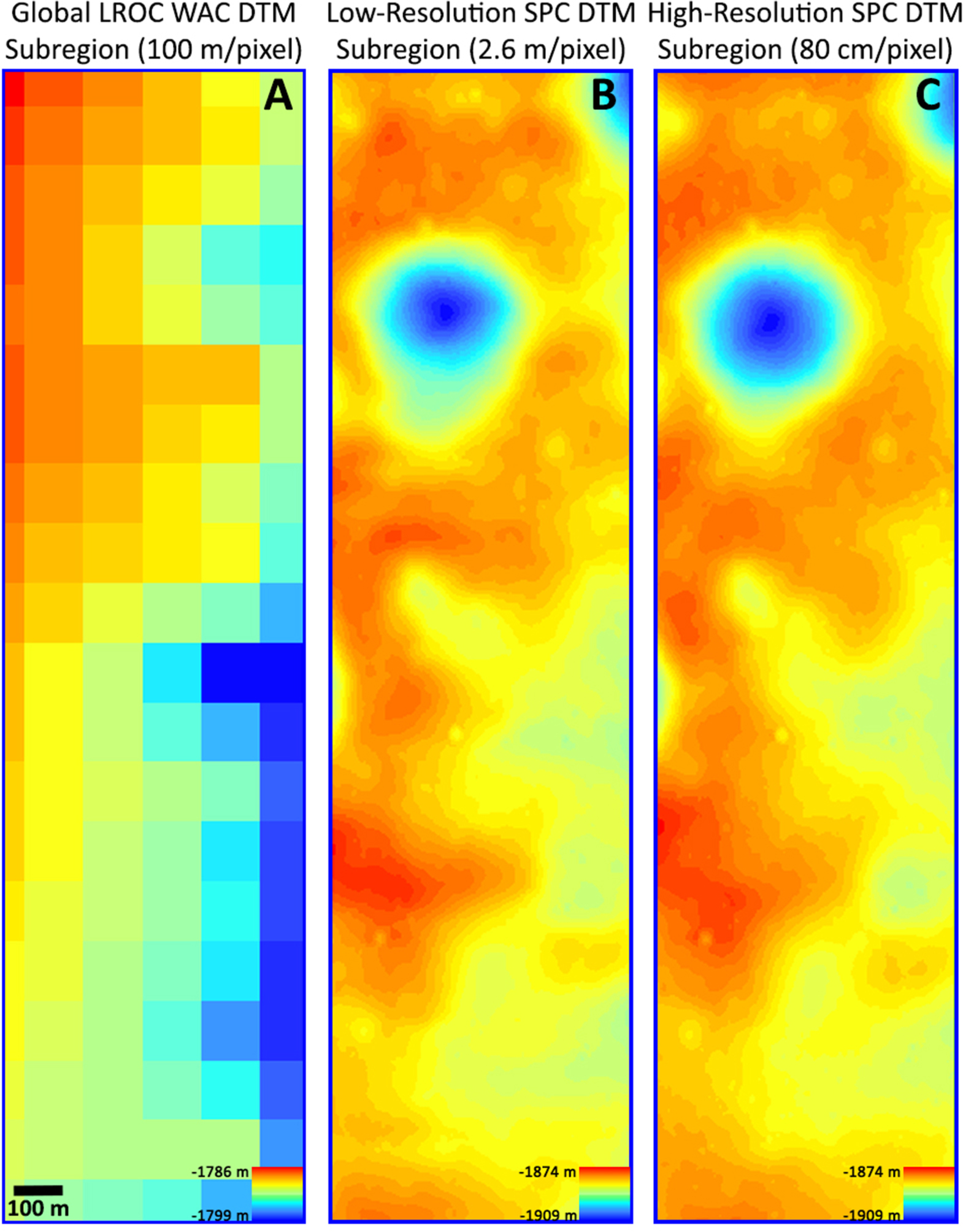 The Search for Topographic Correlations within the Reiner Gamma Swirl ...