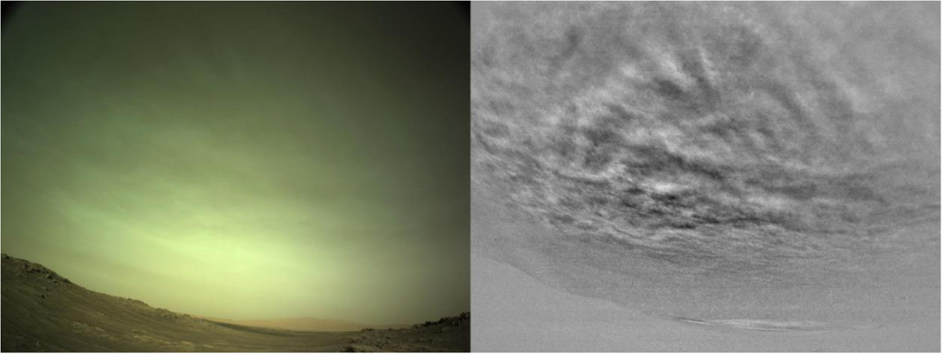 Geometric Properties of Water-ice Clouds as Observed from Jezero Crater ...