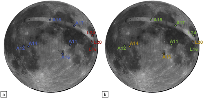 Sample-based Spectral Mapping around Landing Sites on the Moon—Lunar ...