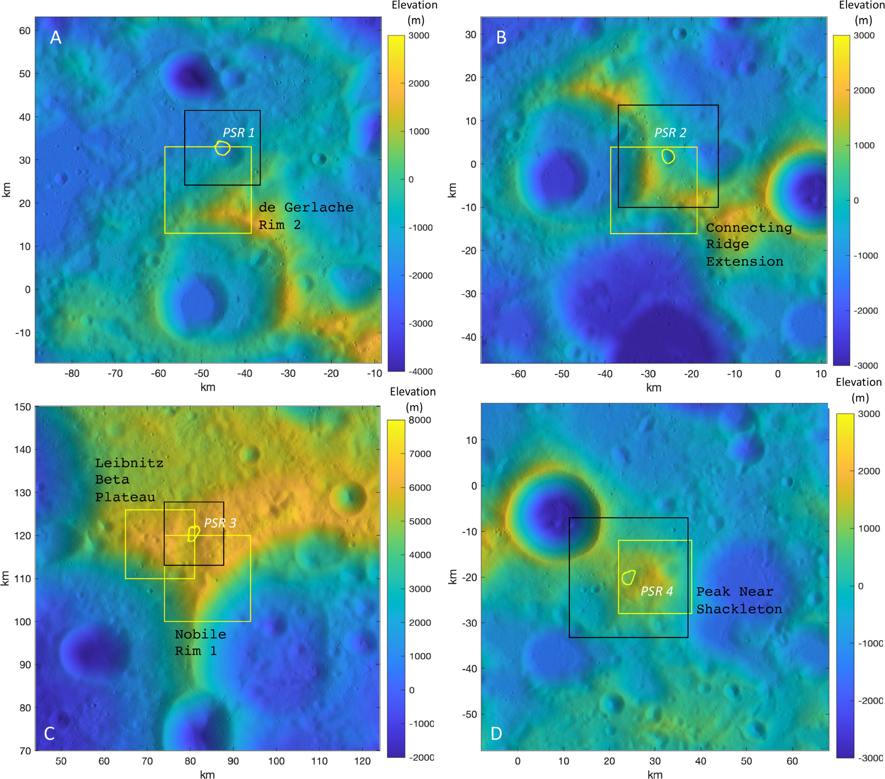 Dynamic Secondary Illumination in Permanent Shadows within Artemis III ...