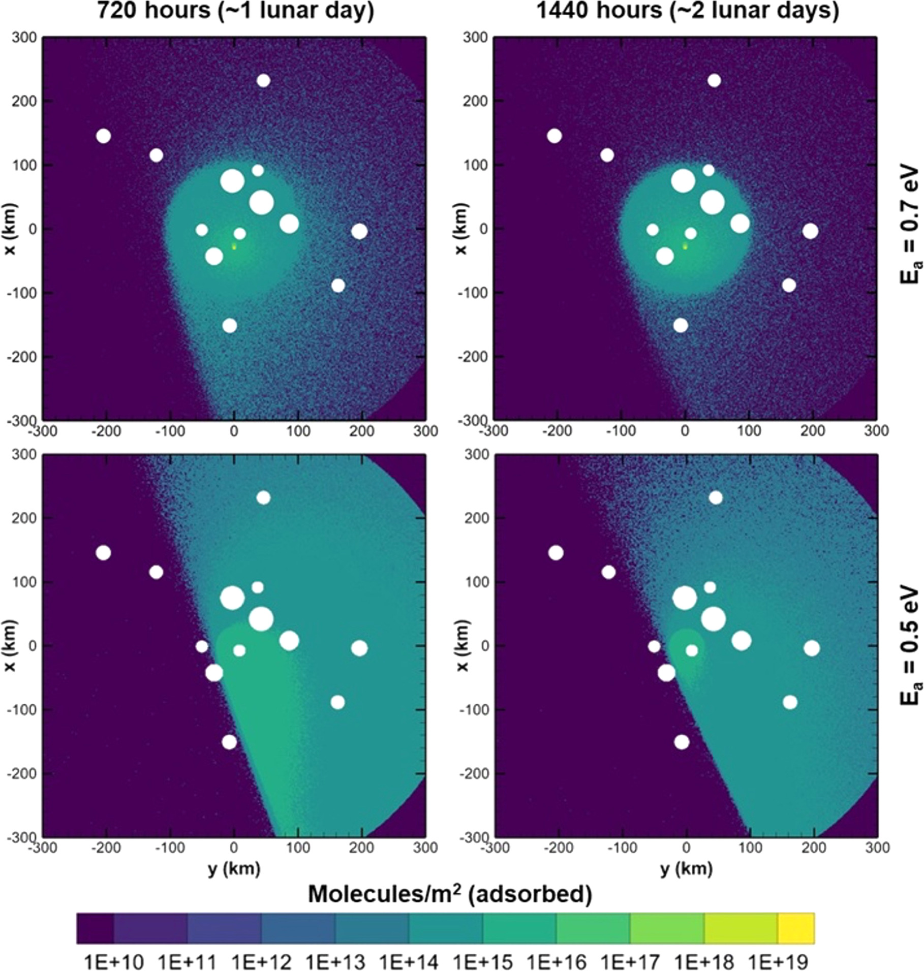 Possible Anthropogenic Contributions to the LAMP-observed Surficial Icy ...