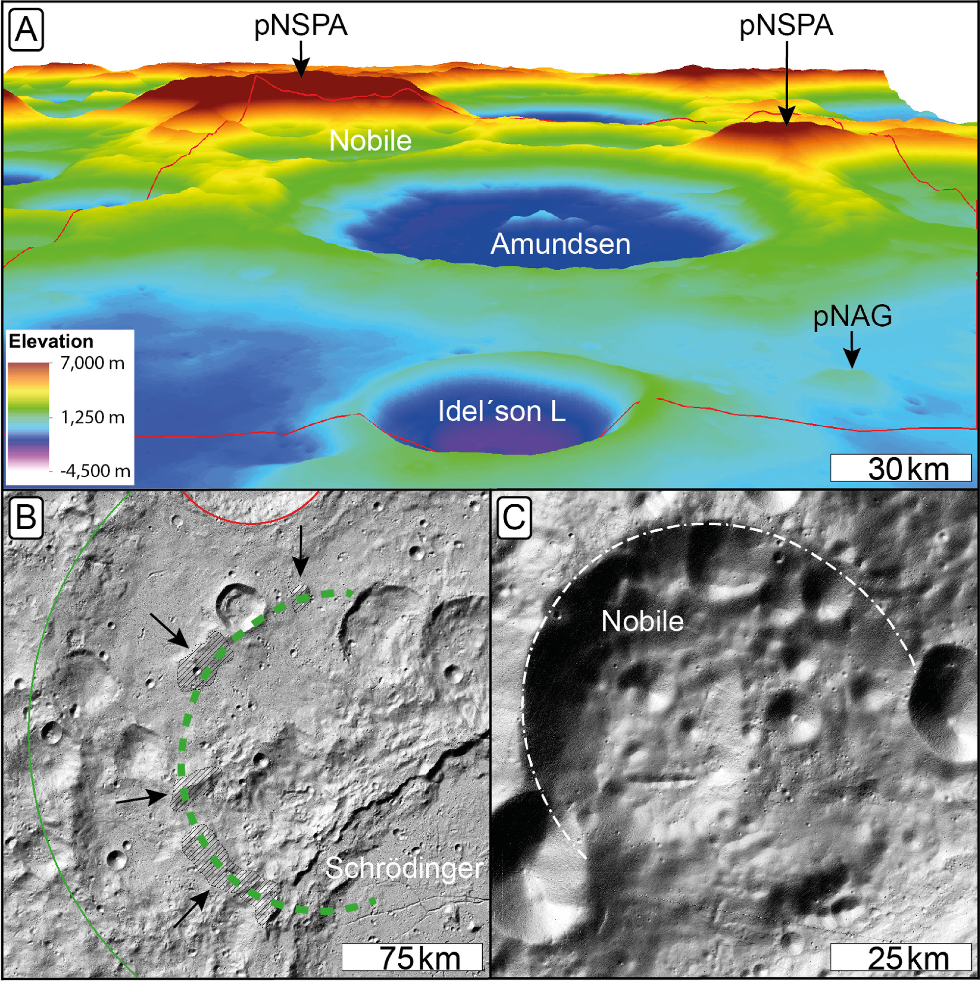 Geologic History of the Amundsen Crater Region Near the Lunar South ...