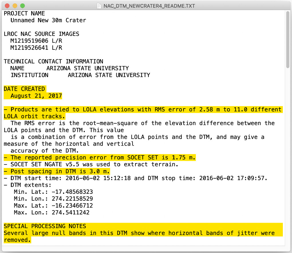 Where Is That Crater? Best Practices for Obtaining Accurate Coordinates ...