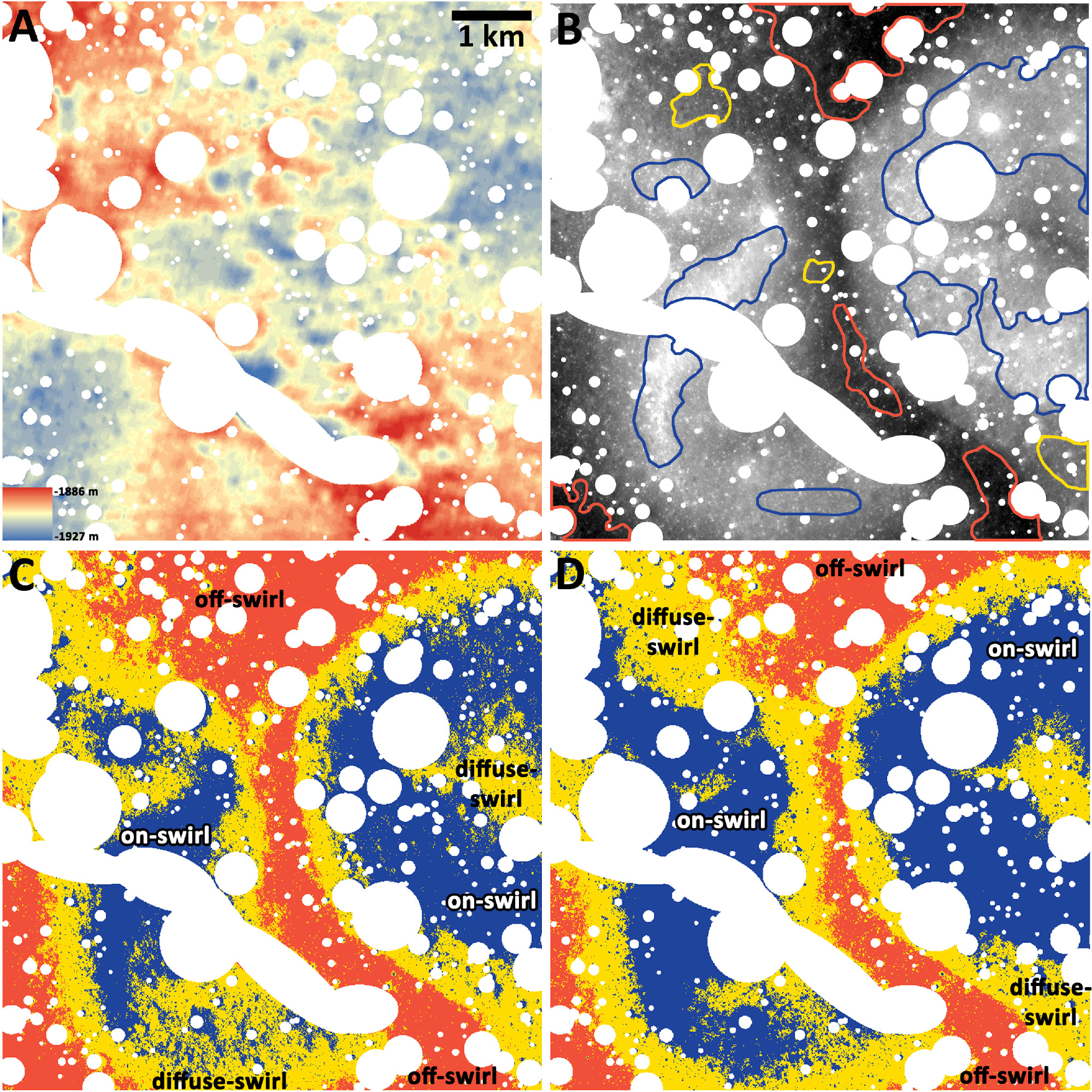 Photometric Properties within the Reiner Gamma Swirl: Constraining ...