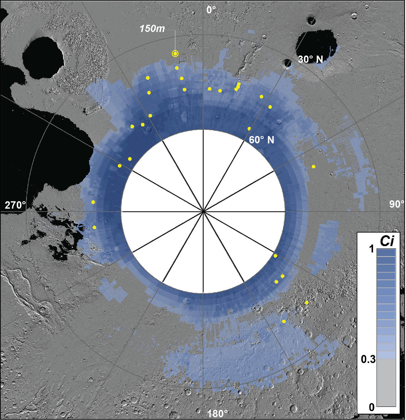 Refined Mapping of Subsurface Water Ice on Mars to Support Future ...