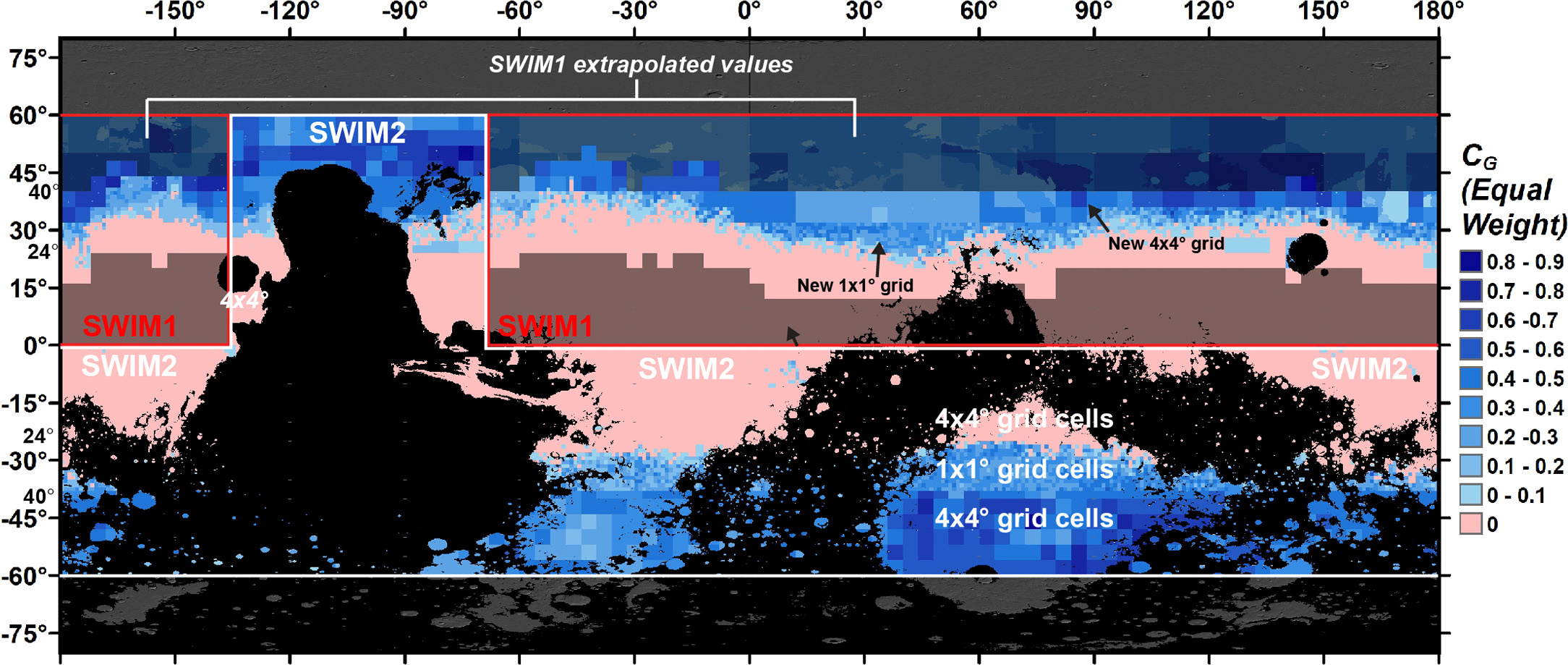 Refined Mapping of Subsurface Water Ice on Mars to Support Future ...