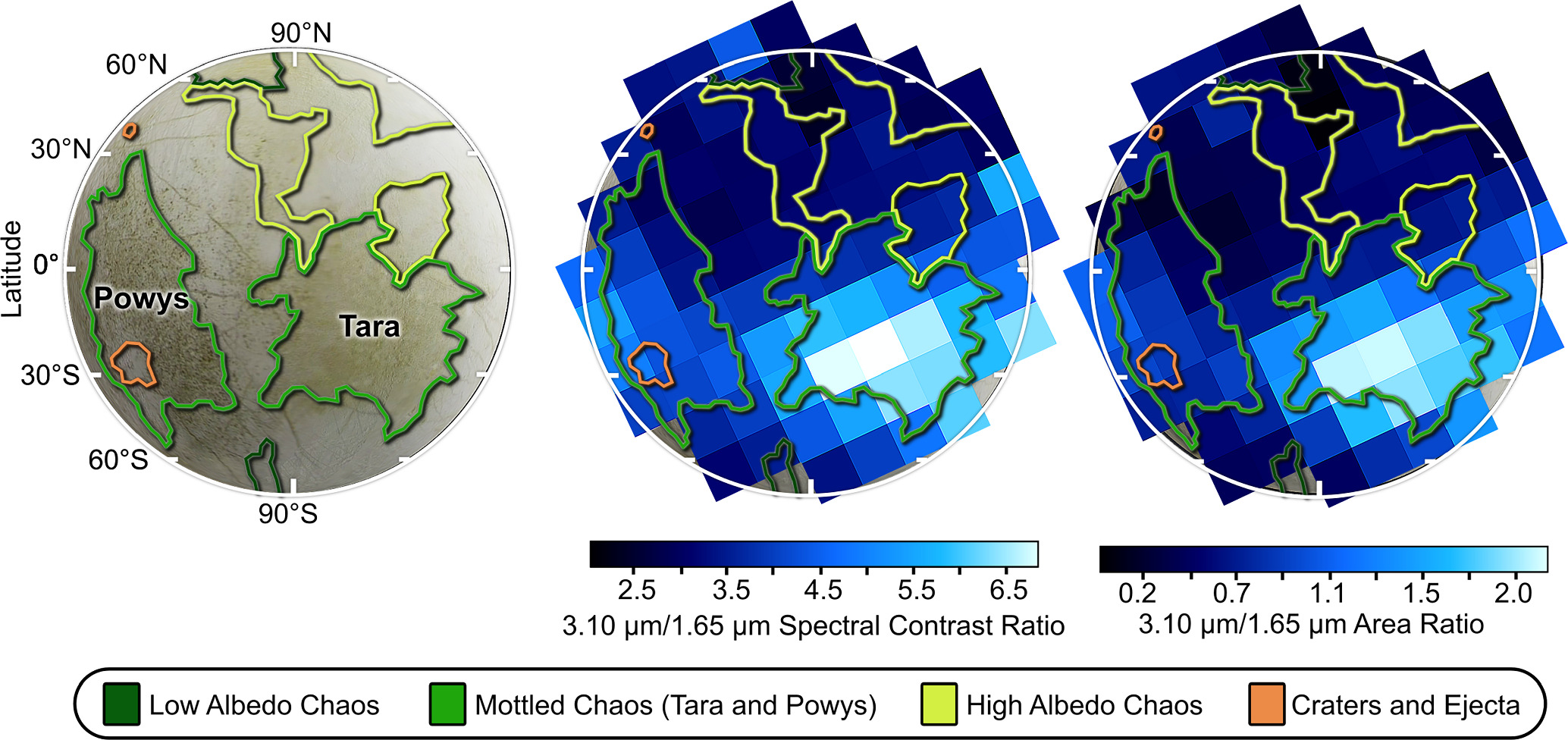 JWST Reveals Spectral Tracers of Recent Surface Modification on Europa ...