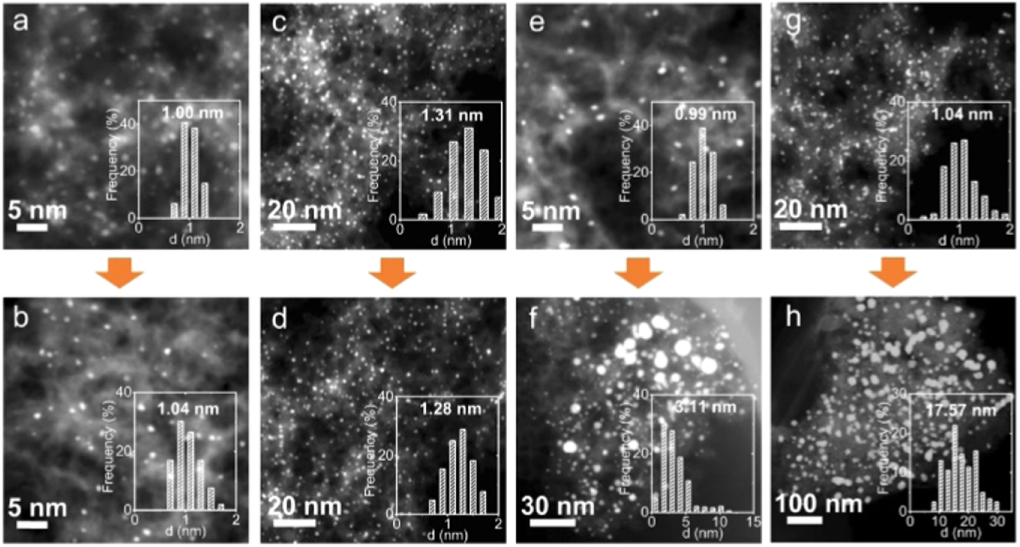 Chemical modification of graphene for atomic-scale catalyst supports ...