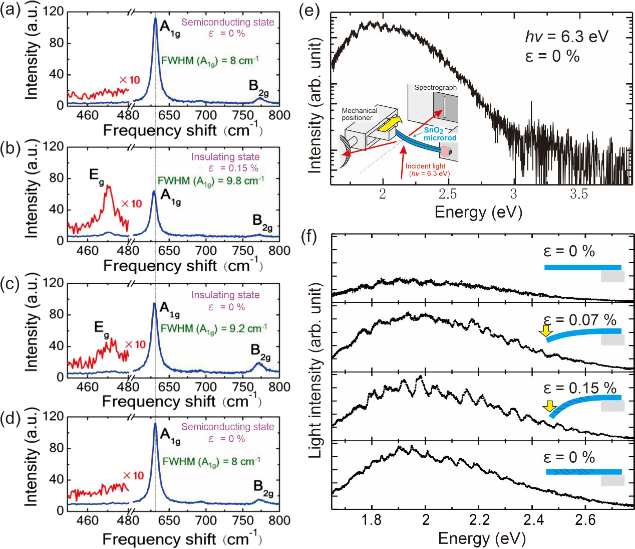 Emergent functionalities enhanced by mechanical stress in SnO2-based ...