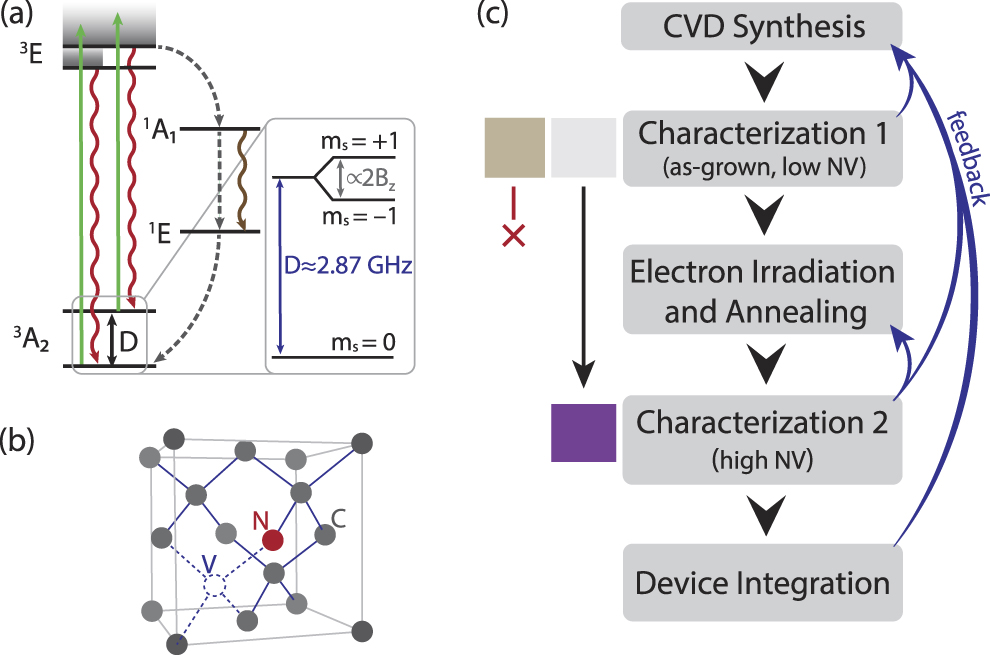 Characterisation of CVD diamond with high concentrations of nitrogen ...