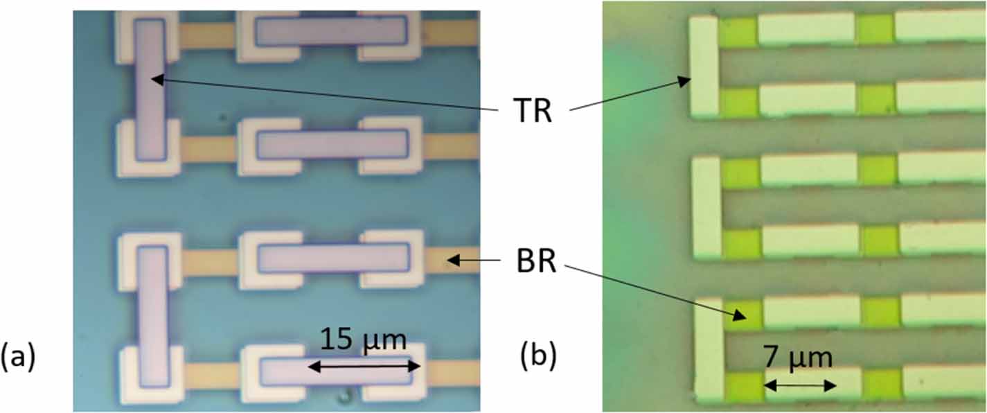 Fine pitch superconducting interconnects obtained with Nb–Nb direct ...