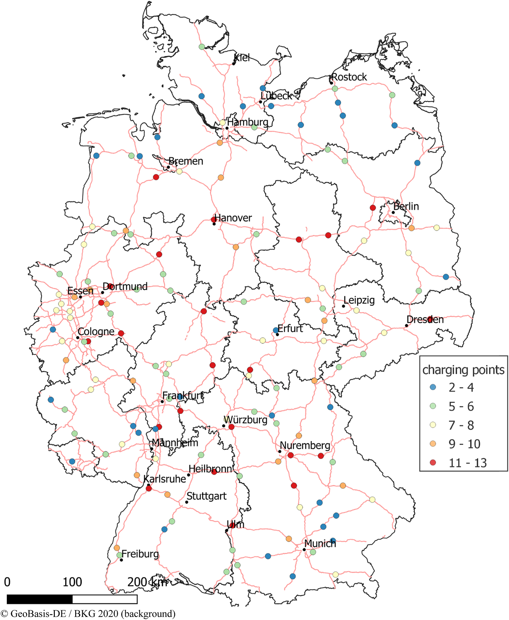 Public fast charging infrastructure for battery electric trucks—a model ...