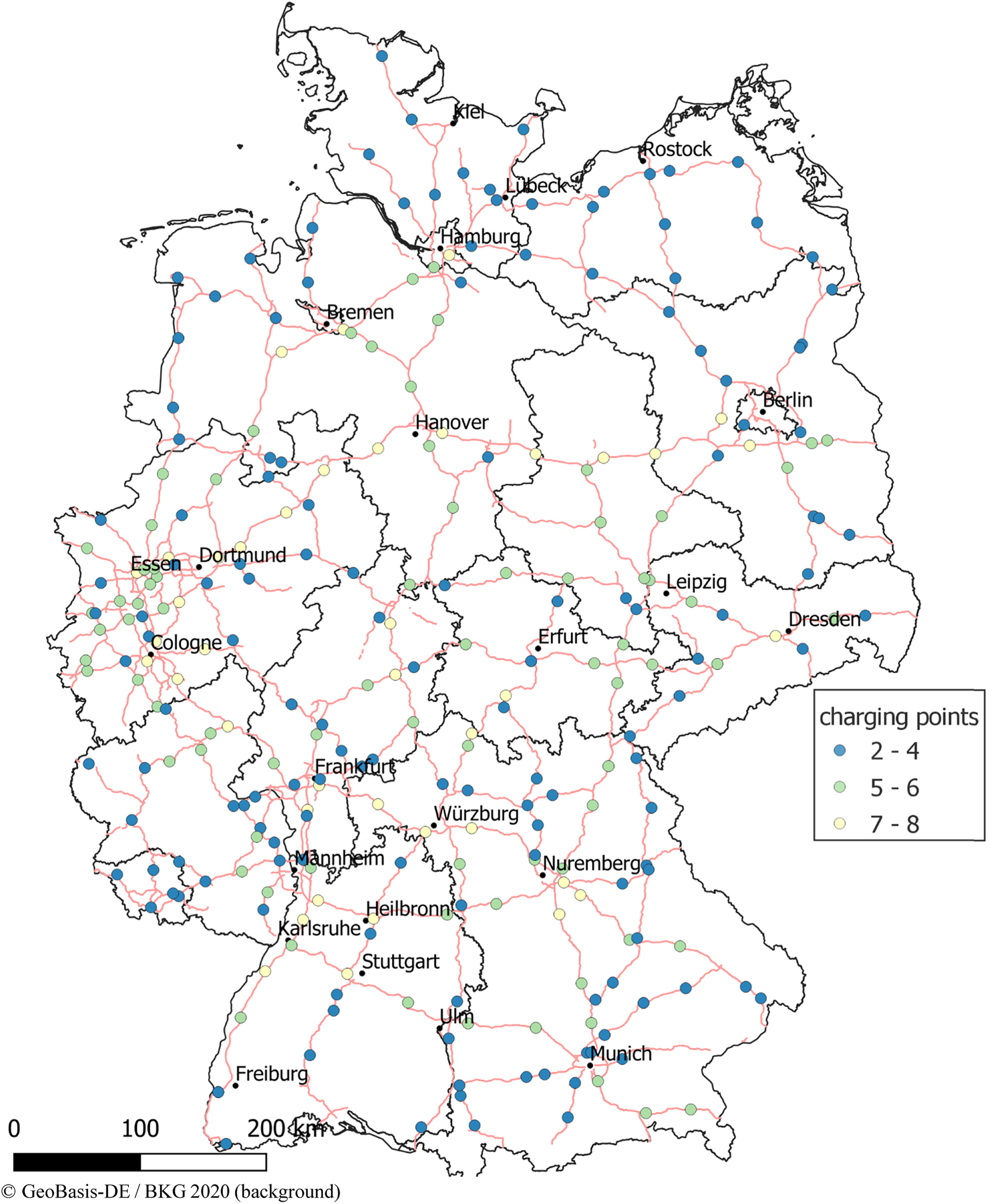 Public fast charging infrastructure for battery electric trucks—a model ...