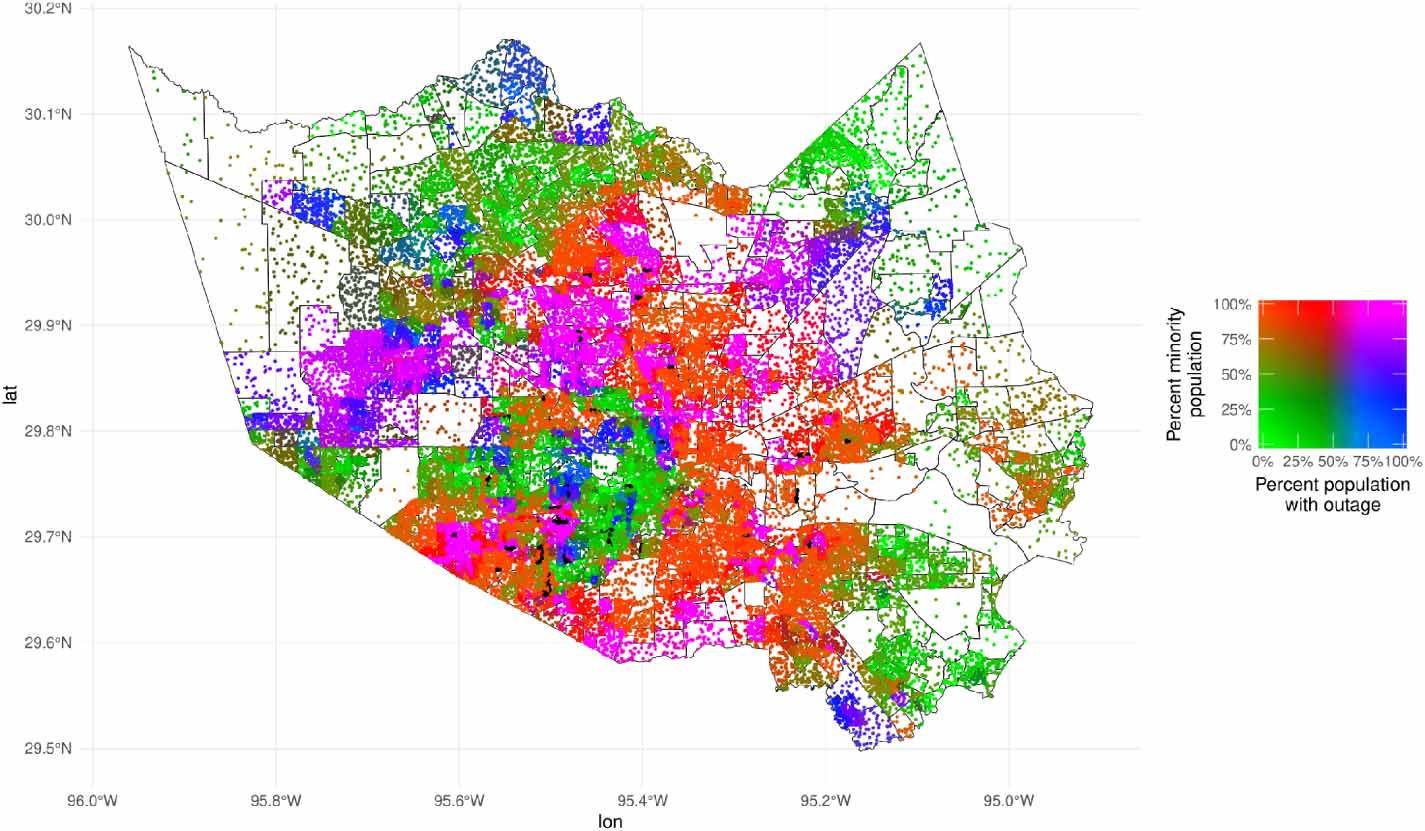 The inequitable distribution of power interruptions during the 2021 ...