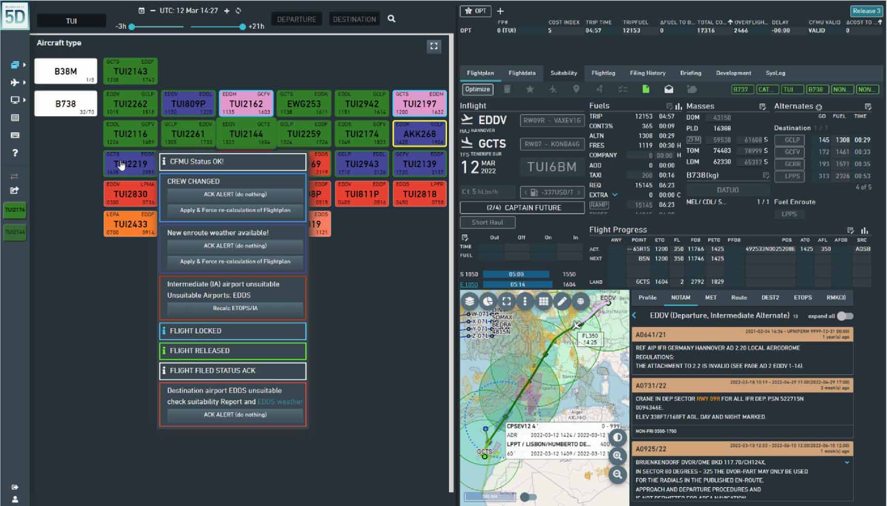 Feasibility of contrail avoidance in a commercial flight planning ...