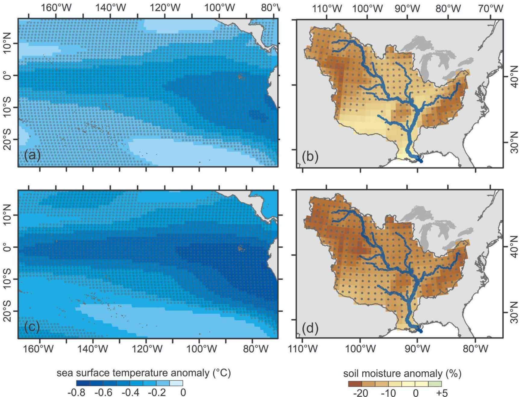 Mississippi River low-flows: context, causes, and future projections ...