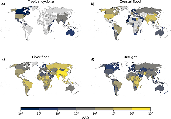 A natural hazard risk modelling approach to human displacement ...