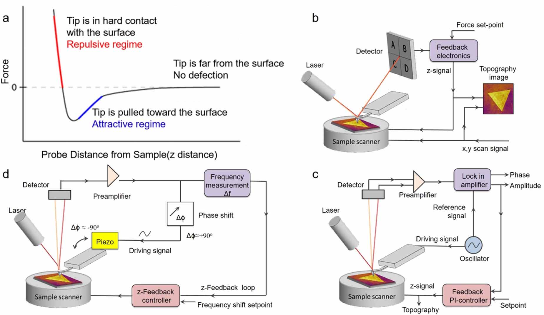 Advanced atomic force microscopies and their applications in two ...