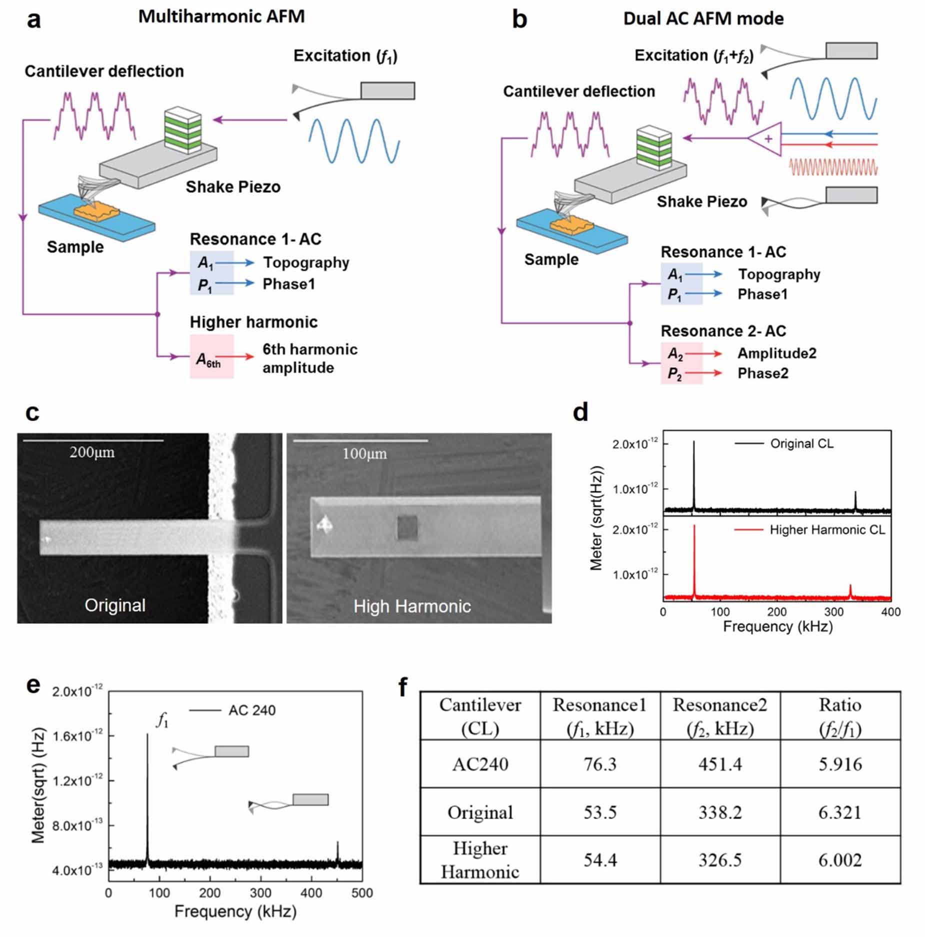 Advanced atomic force microscopies and their applications in two ...