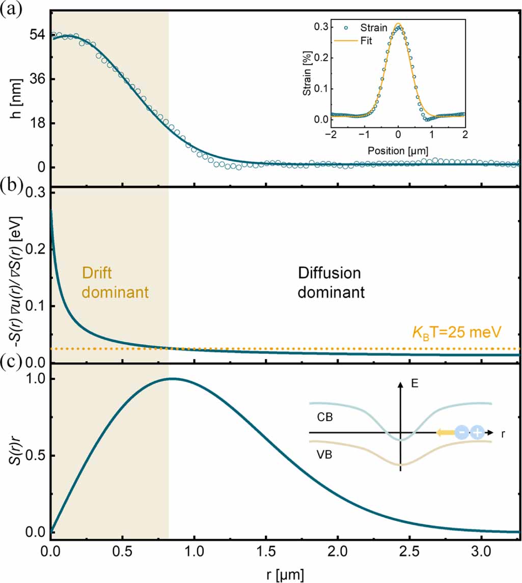 Exciton funneling in 2D artificial potential landscapes decorated by ...