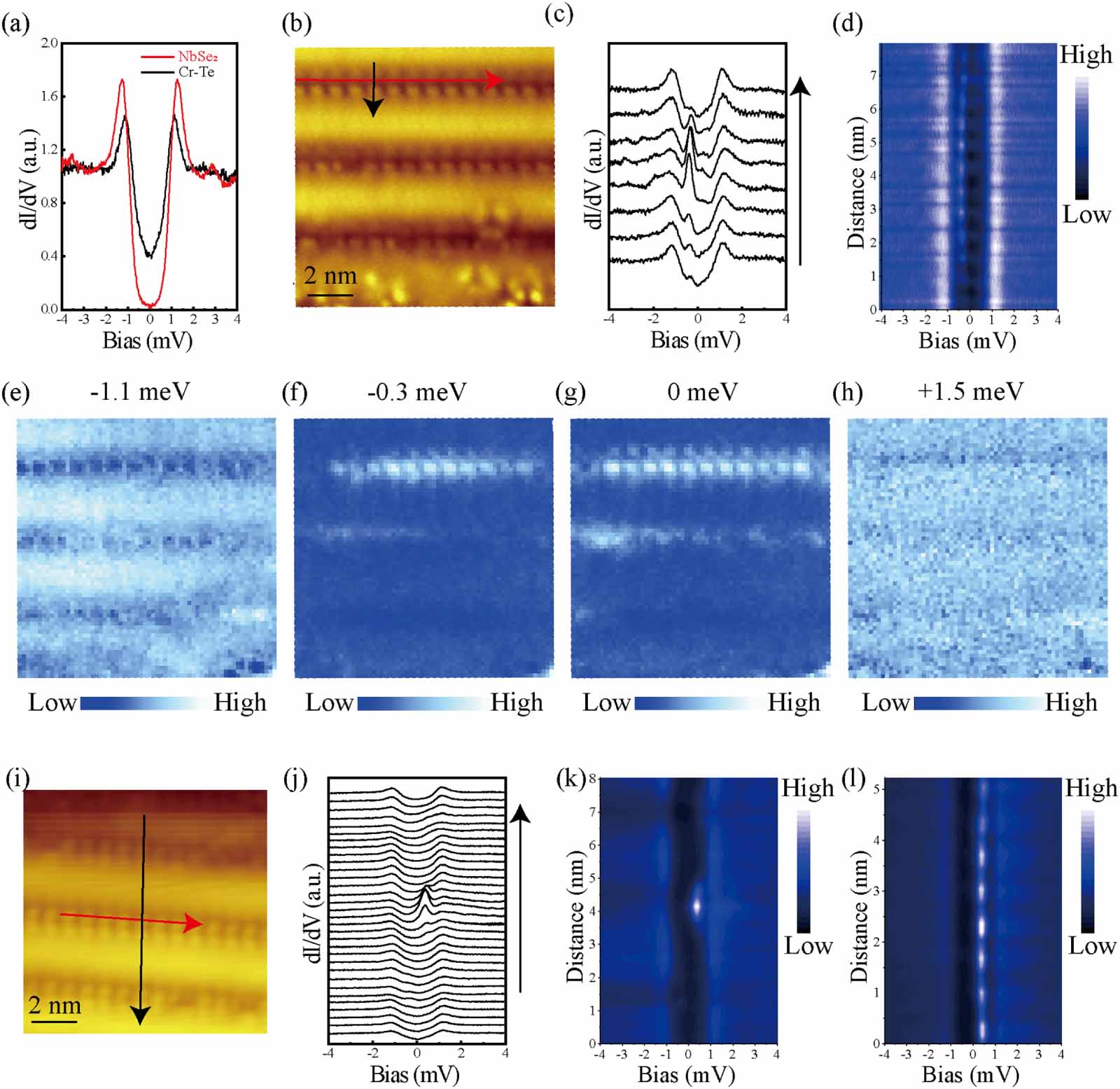 One-dimensional magnetic chains in sub-monolayer CrTe2 grown on NbSe2 ...