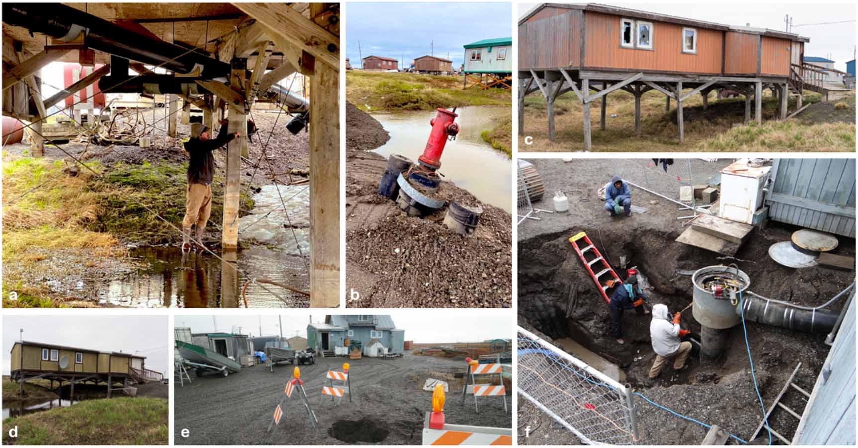 Climate change and infrastructure development drive ice-rich permafrost ...