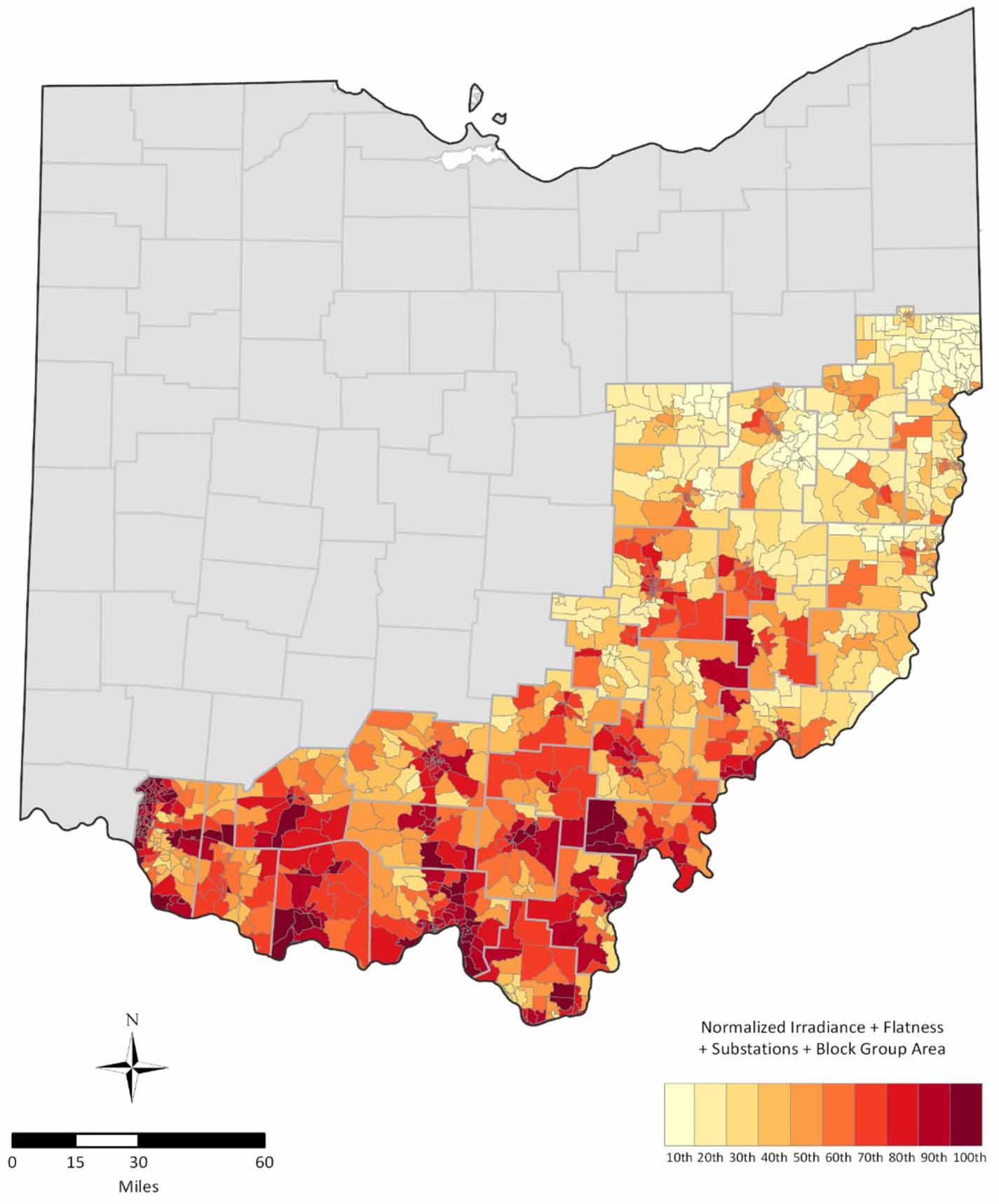 An attainable site suitability index for utility-scale solar facilities ...