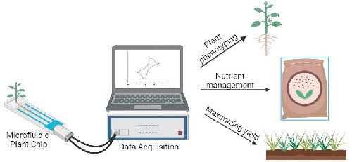 Enabling Smart Agriculture through Sensor-Integrated Microfluidic Chip ...
