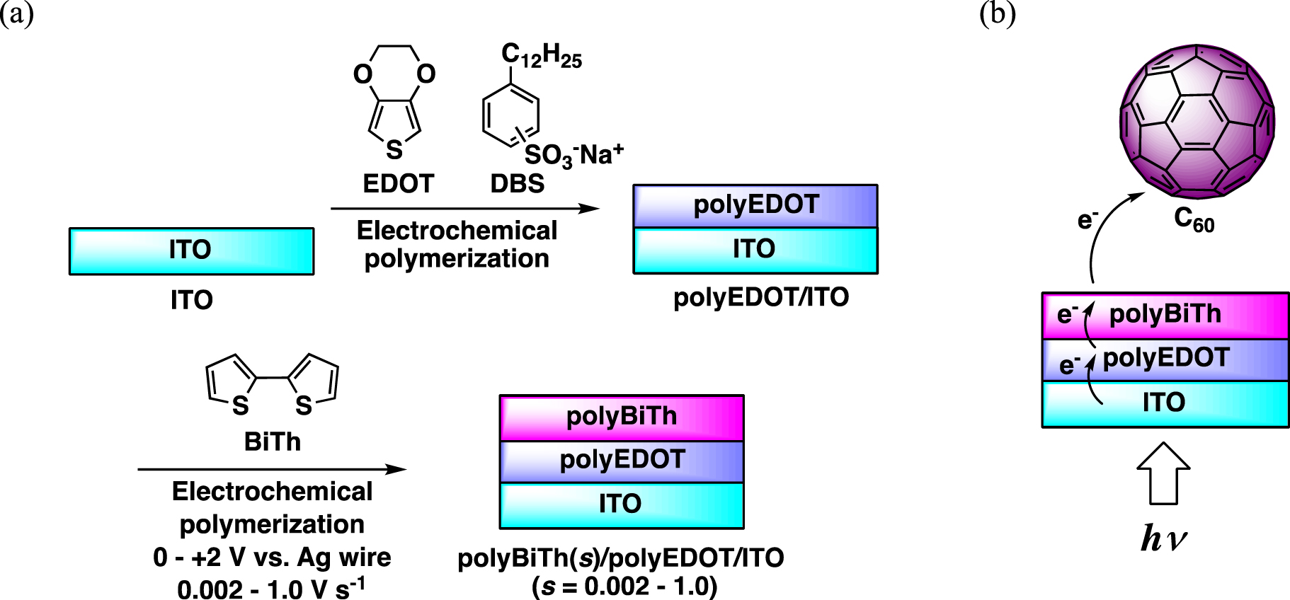 Photocurrent Generation Properties of Half-Photocell Consisting of ...