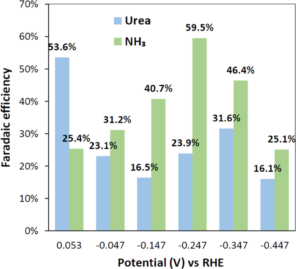 High Efficiency Production of Urea from Electrochemical Coreduction of ...